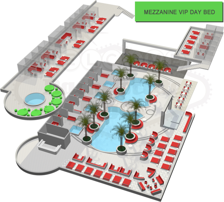 Drai's Beach Club | Bachelorette Vegas